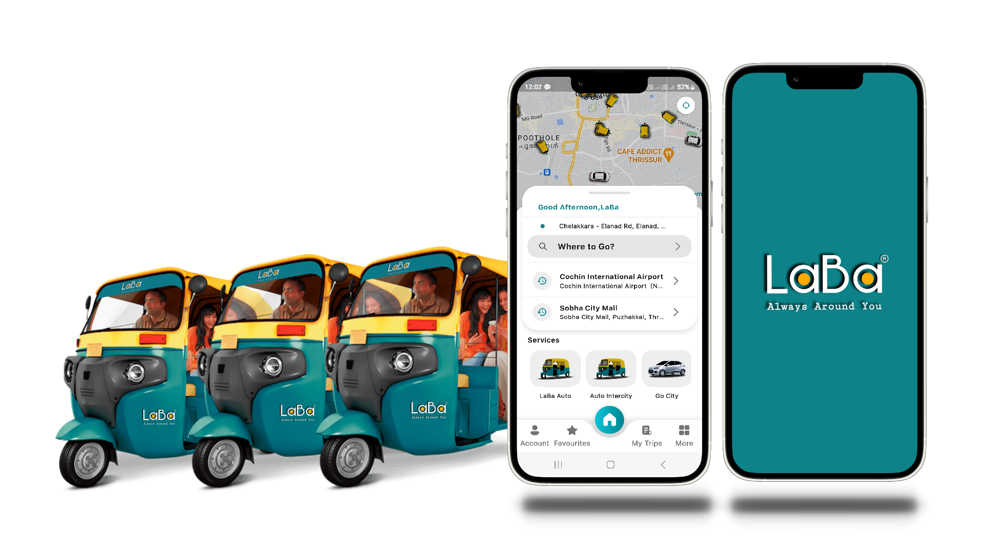 LaBa - Auto & Taxi In Thrissur